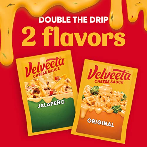 Velveeta Original Melting Cheese Sauce Pouches (3 ct Box, 4 oz Packets)