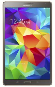 samsung galaxy tab s 8.4-inch tablet (16 gb, titanium bronze)