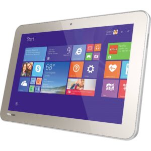 toshiba encore-2 tablet, intel:z3735f, 1.33 ghz, 64 gb, intel-hd/igp, windows 8.1/7 professional, satin gold, 8" wxga