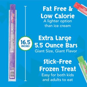 Otter Pops, Giant Original 5.5oz, 27 Ice Pops, Six Zippy Flavors