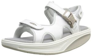 mbt rocker bottom shoes women’s – everyday casual sandals kisumu - white