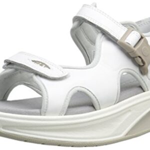 MBT Rocker Bottom Shoes Women’s – Everyday Casual Sandals Kisumu - White