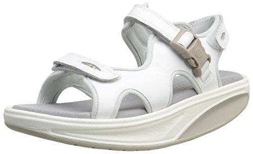 MBT Rocker Bottom Shoes Women’s – Everyday Casual Sandals Kisumu - White