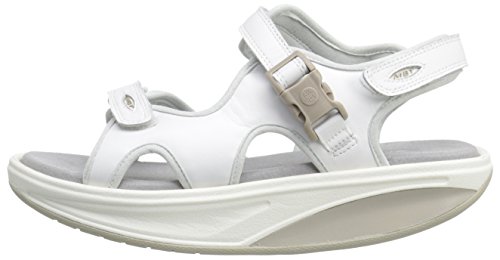 MBT Rocker Bottom Shoes Women’s – Everyday Casual Sandals Kisumu - White