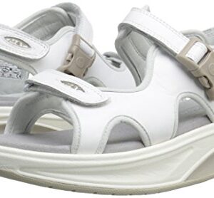 MBT Rocker Bottom Shoes Women’s – Everyday Casual Sandals Kisumu - White