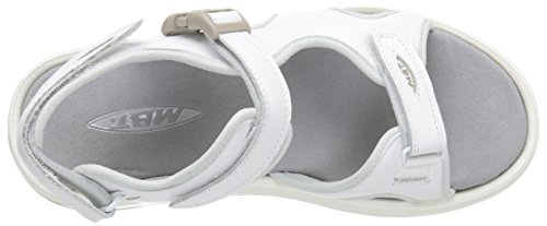 MBT Rocker Bottom Shoes Women’s – Everyday Casual Sandals Kisumu - White