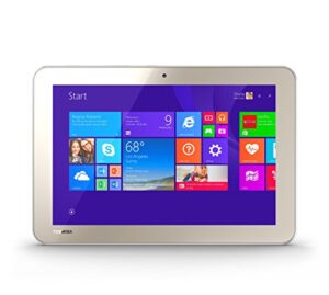 toshiba encore 2 wt10-a32 10.0-inch 32 gb tablet, gold