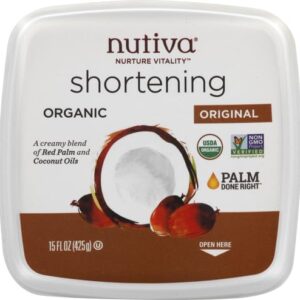 Nutiva Organic Shortening, Original, 15 oz