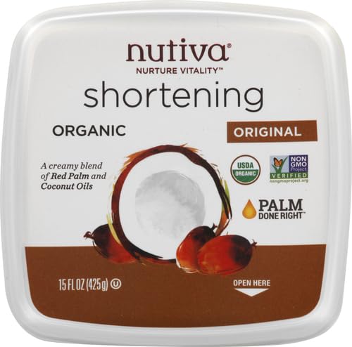 Nutiva Organic Shortening, Original, 15 oz