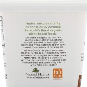 Nutiva Organic Shortening, Original, 15 oz