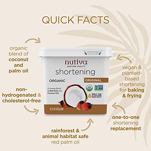 Nutiva Organic Shortening, Original, 15 oz