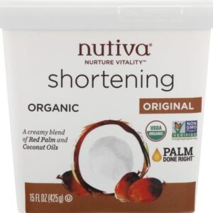 Nutiva Organic Shortening, Original, 15 oz