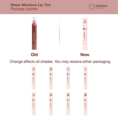 Mineral Fusion Sheer Moisture Lip Tint, Blush, 0.1 Ounce (Packaging May Vary)