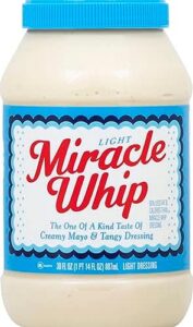 miracle whip light dressing (30 oz jar)