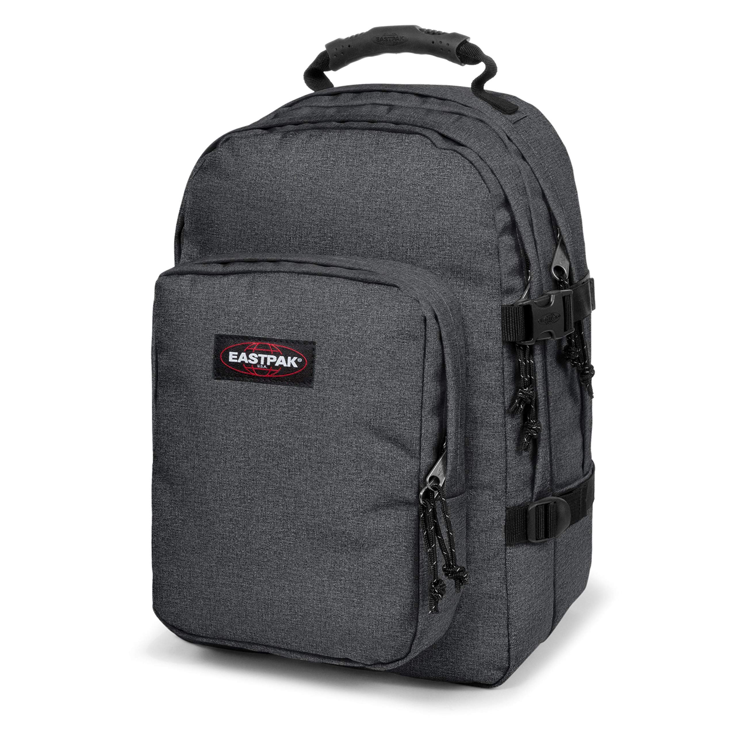 Eastpak Provider Backpack - Bag For Laptop, Travel, Work, or Bookbag - Black Denim