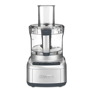 cuisinart 8 cup food processor, 350-watt motor, medium to fine slicing discs, fp-8sv, silver