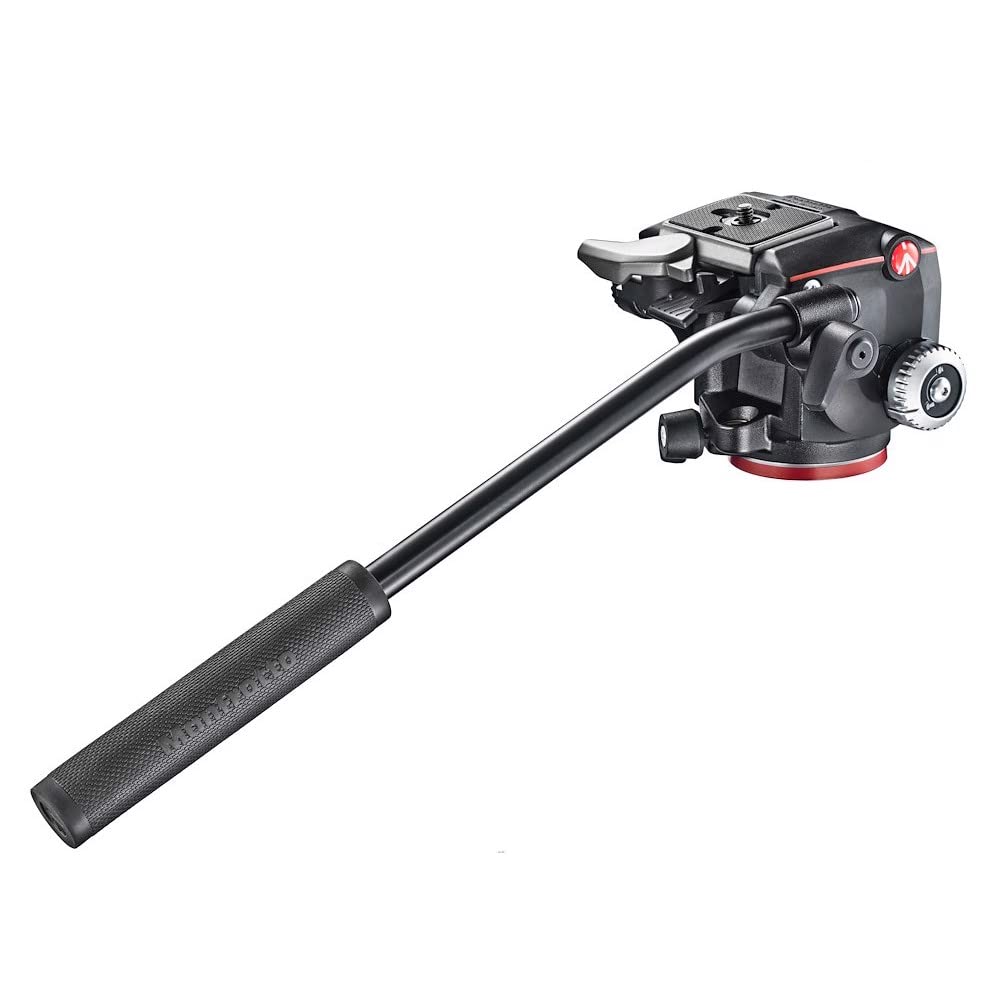 Manfrotto XPRO Fluid Head with Fluidity Selector, Professional Tripod Head for Mirrorless, DSLR and Video Camera, for Professional Photography, Content Creation, Vlogging and Videomaking, Payload 5 kg