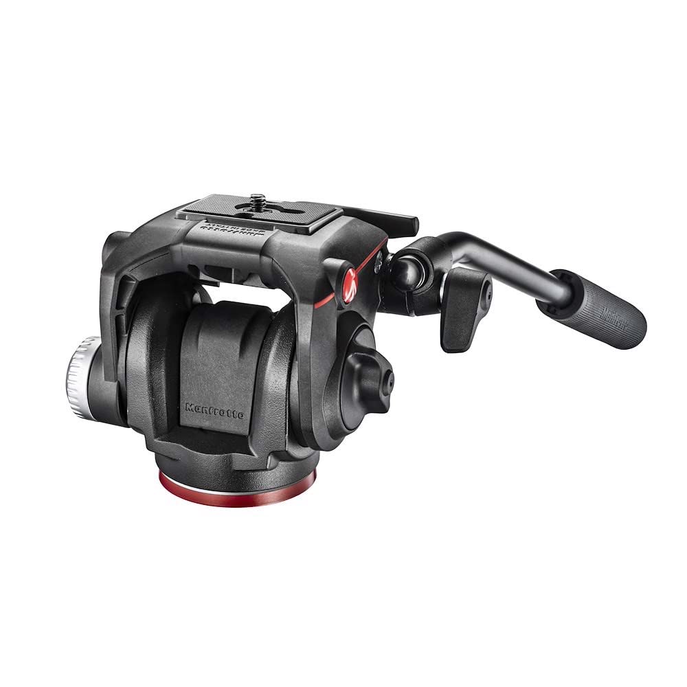 Manfrotto XPRO Fluid Head with Fluidity Selector, Professional Tripod Head for Mirrorless, DSLR and Video Camera, for Professional Photography, Content Creation, Vlogging and Videomaking, Payload 5 kg