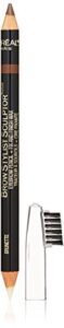 l'oréal paris brow stylist sculptor, brunette, 0.048 oz. (packaging may vary)