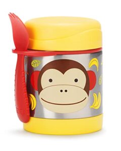 skip hop insulated baby food jar, zoo, monkey(discontinued by manufacturer)