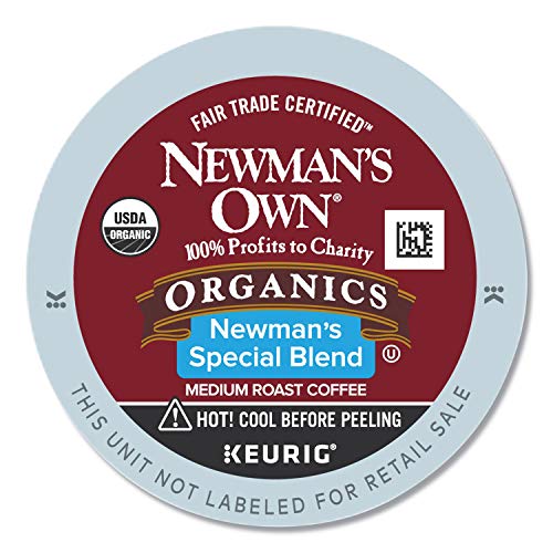 Newman's Own Organics Keurig Single-Serve K-Cup Pods Special Blend Medium Roast Coffee, Fair Trade Certified, 24 Count