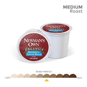 Newman's Own Organics Keurig Single-Serve K-Cup Pods Special Blend Medium Roast Coffee, Fair Trade Certified, 24 Count