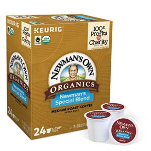 Newman's Own Organics Keurig Single-Serve K-Cup Pods Special Blend Medium Roast Coffee, Fair Trade Certified, 24 Count