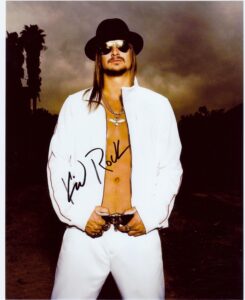 kirkland signature kid rock 8 x 10 photo autograph on glossy photo paper