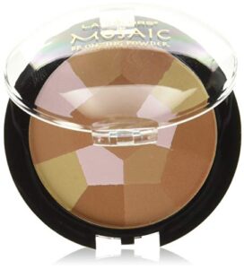 l.a. colors mosaic bronzer/blush compact, golden bronze, 0.09 ounce