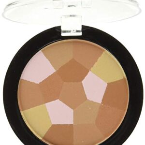 L.A. Colors Mosaic Bronzer/Blush Compact, Golden Bronze, 0.09 Ounce