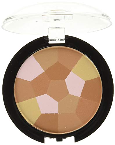 L.A. Colors Mosaic Bronzer/Blush Compact, Golden Bronze, 0.09 Ounce