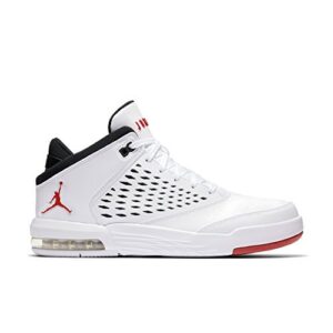 jordan men's flight origin 4 size 14 d (m) us white/gym red-black