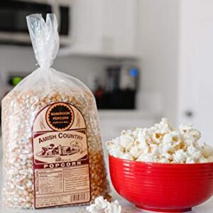 Amish Country Popcorn | 6 lb Bag | Mushroom Popcorn Kernels | Old Fashioned, Non-GMO and Gluten Free (Mushroom - 6 lb Bag)