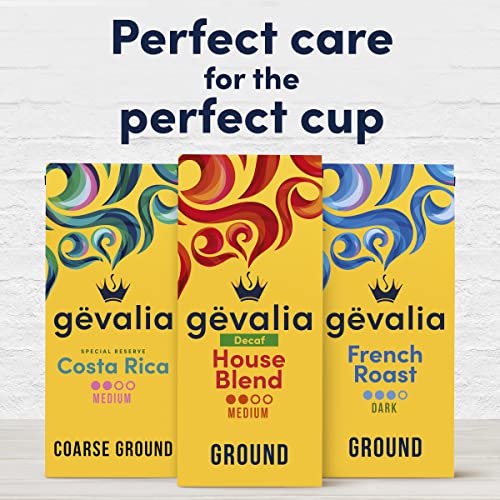 Gevalia Decaf House Blend Medium Roast Ground Coffee (12 oz Bag)