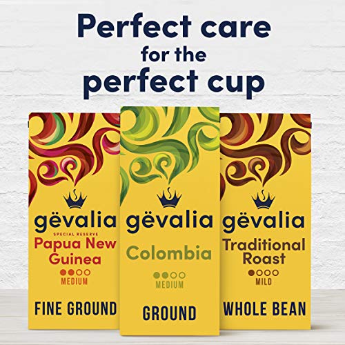 Gevalia Colombian Medium Roast Ground Coffee (12 oz Bag)