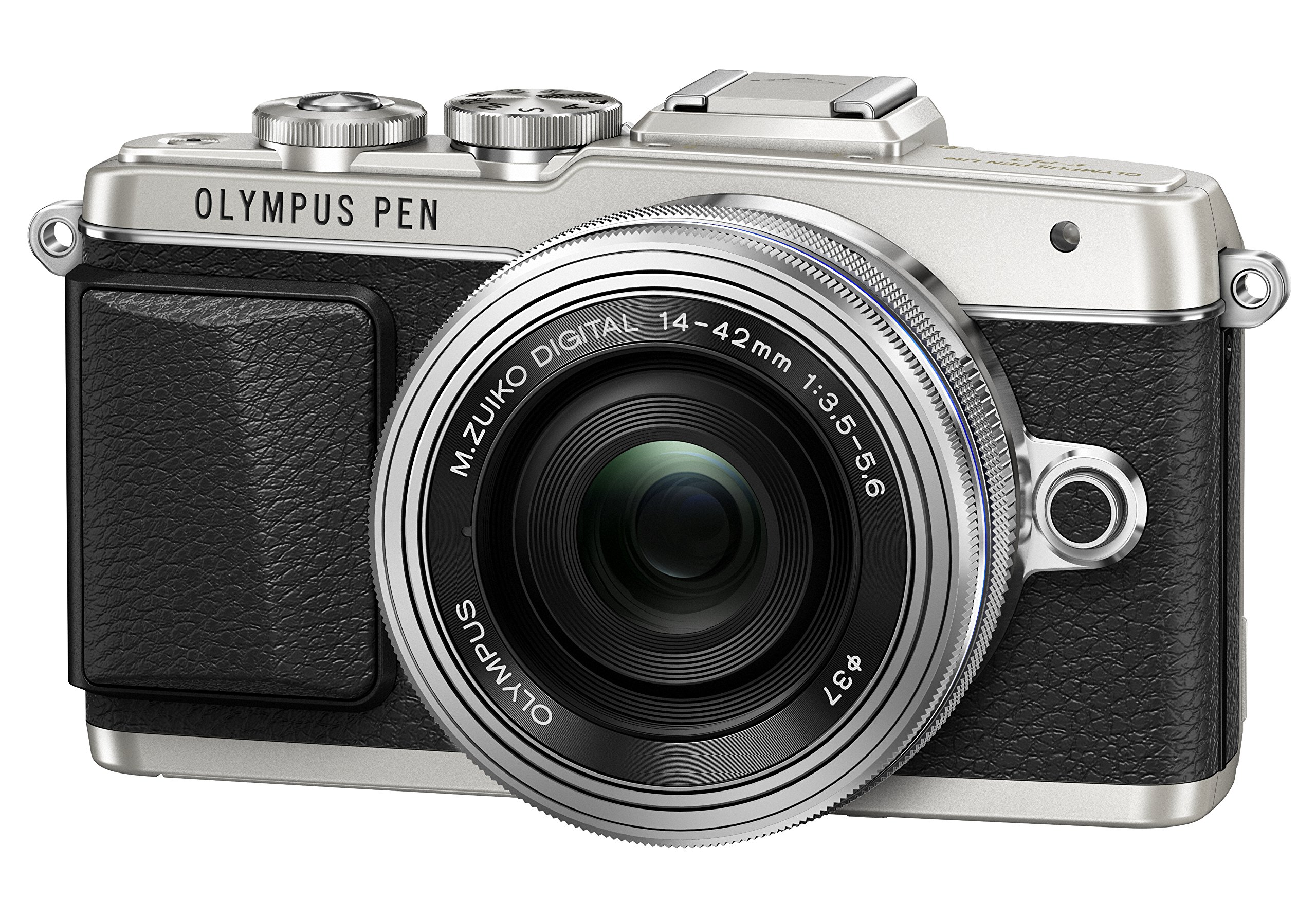 OM SYSTEM OLYMPUS E-PL7 16MP Mirrorless Digital Camera with 3-Inch LCD with 14-42mm IIR L