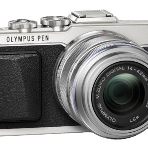 OM SYSTEM OLYMPUS E-PL7 16MP Mirrorless Digital Camera with 3-Inch LCD with 14-42mm IIR L