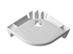 vusee corner | universal baby monitor shelf | compatible with most baby monitors | safe cord management | easy installation