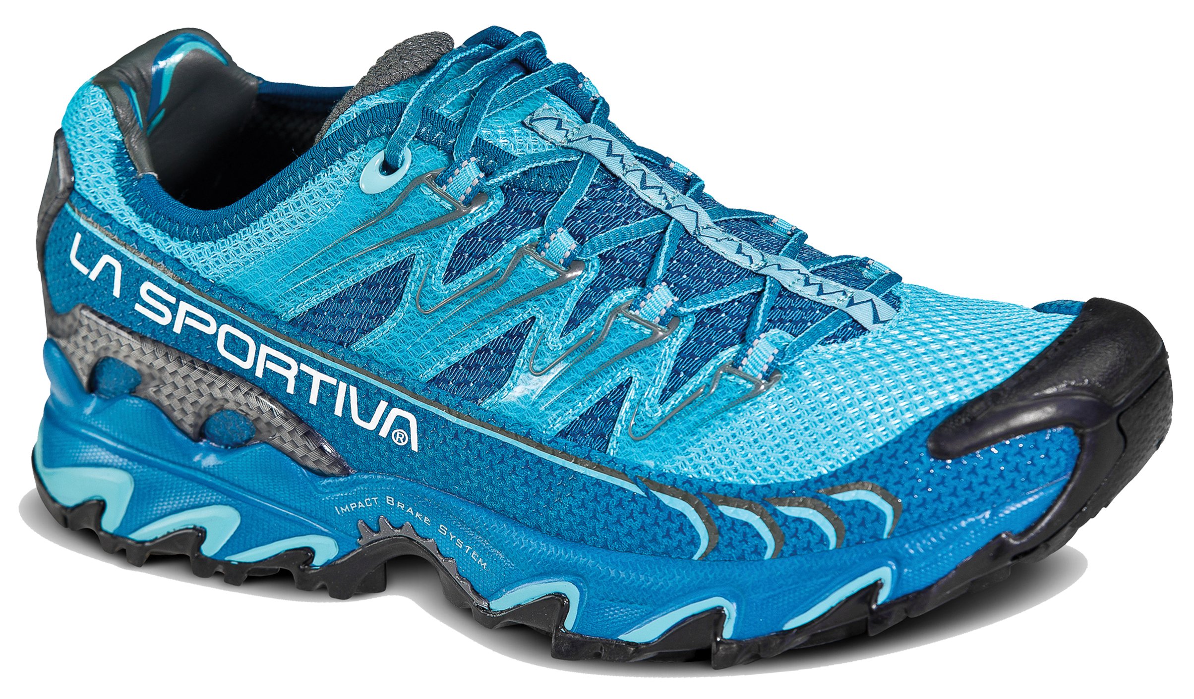 La Sportiva Ultra Raptor Women’s Mountain Trail Running Shoe, Fjord/Malibu Blue, 38.5