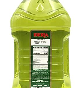 Iberia Premium Blend, Sunflower Oil & Extra Virgin Olive Oil, High Heat Frying, 68 Fl Oz