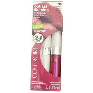 covergirl outlast lipcolor, 740 moonlight mauve(2 pack)