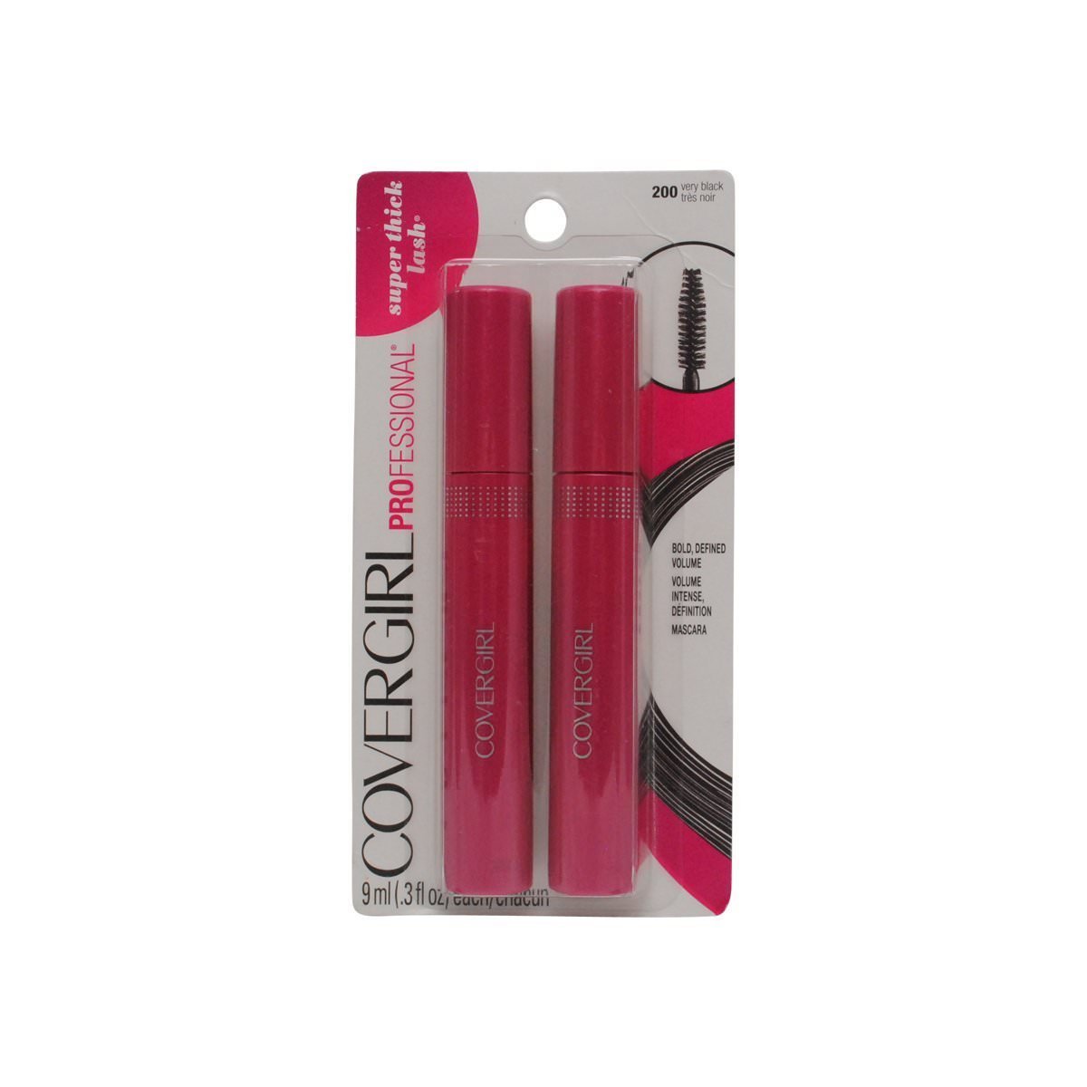 Covergirl Professional Super Thick Lash Mascara, Very Black 0.3 FL Oz