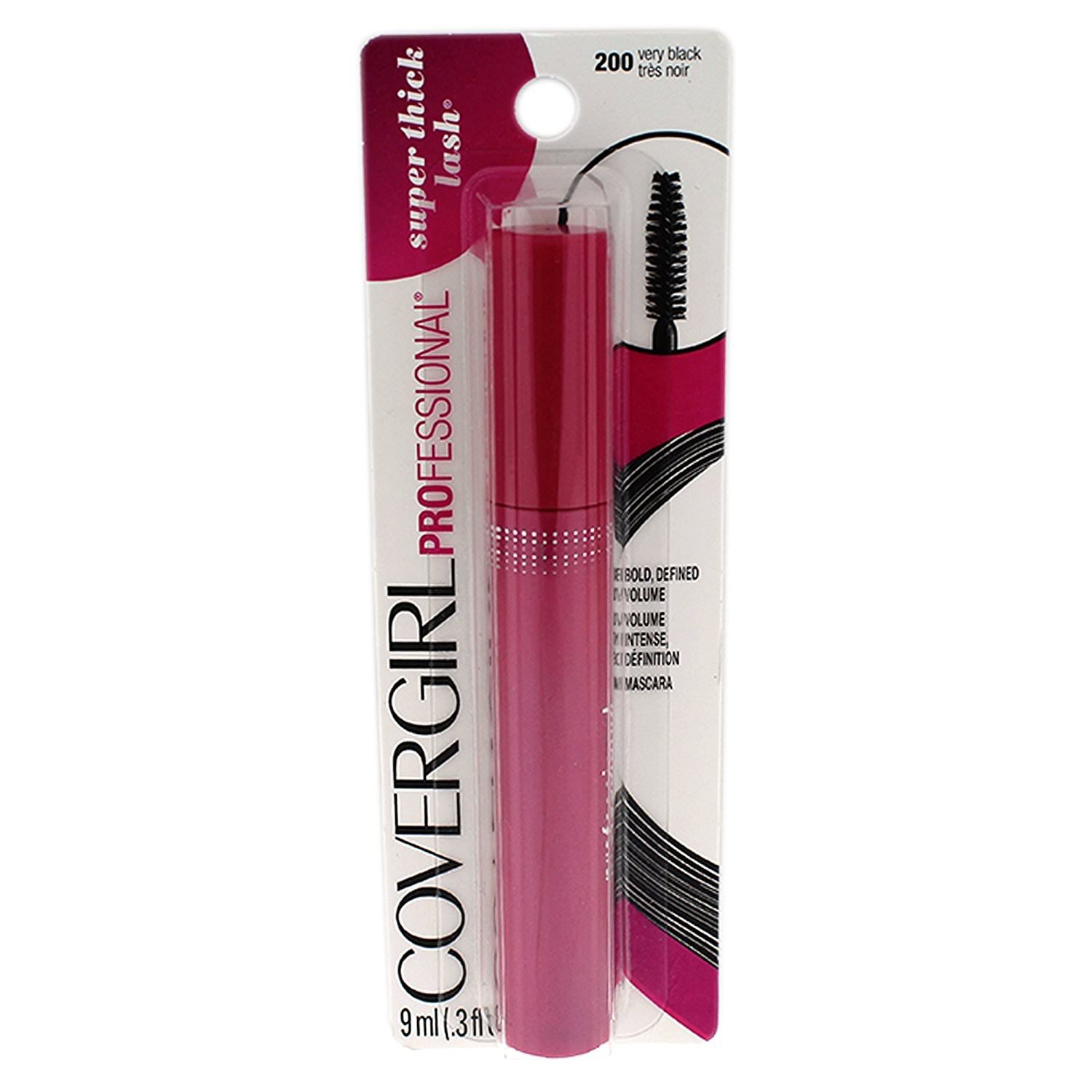 Covergirl Professional Super Thick Lash Mascara, Very Black 0.3 FL Oz