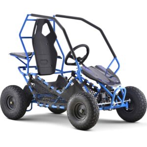 mototec kids electric go kart maverick 1000w blue