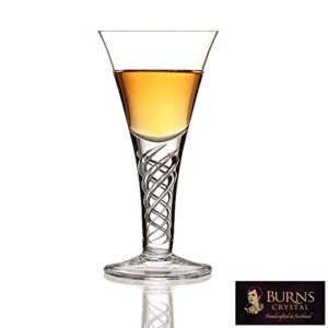 Glencairn Crystal The Jacobite Dram Whisky Toasting Glass 2.5floz