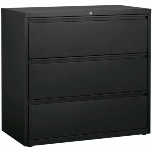 lorell fortress file cabinet, 42 by 18-5/8 by 40-1/4-inch, charcoal