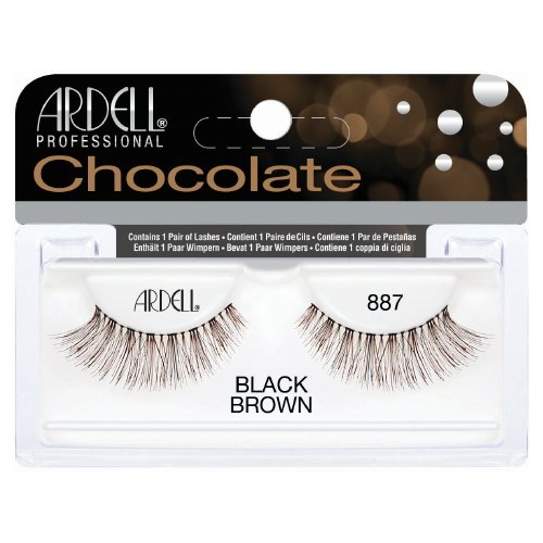 (3 Pack) ARDELL Professional Lashes Chocolate Collection - Black Brown 887