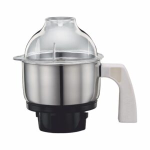 preethi mga 504 mga-504 stainless steel genie jar, 0.5-liter, silver