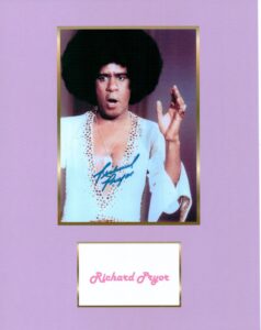 kirkland signature richard pryor 8 x 10 photo display autograph on glossy photo paper