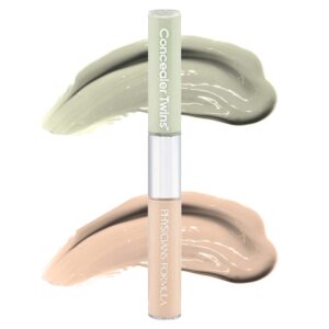 physicians formula cream dual-ended concealer stick green/light, neutralizing, dark circles, scars, blemishes, eyes